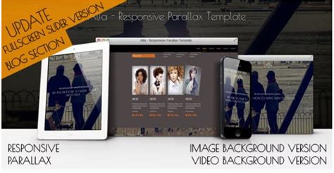 Alfa Responsive Parallax Template Download