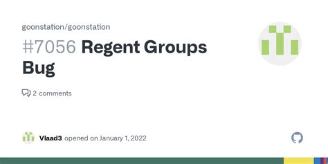 Regent Groups Bug · Issue 7056 · Goonstationgoonstation · Github
