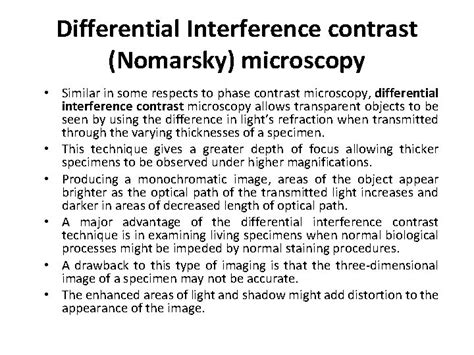 Atomic Force Microscopy Confocal Microscopy Differential Interference Contrast