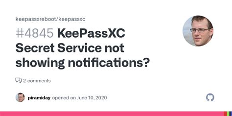 Keepassxc Secret Service Not Showing Notifications · Issue 4845 · Keepassxrebootkeepassxc