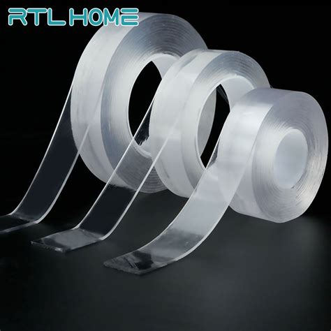 Jual Rtl Double Tape Super Nano Double Tape Isolasi Bening 2 Sisi Super