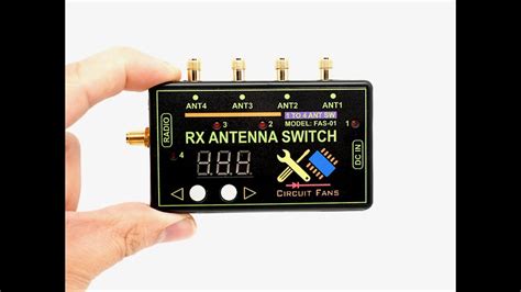 A Four Position RX Antenna Switch For SDR Receivers YouTube