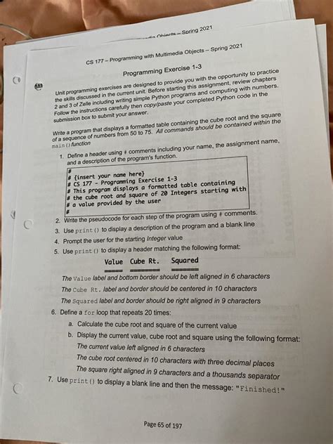 Solved Die Hiects Spring 2021 Cs 177 Programming With