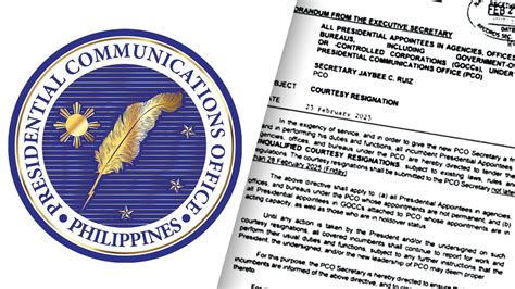 Pco Execs Told Submit Courtesy Resignation