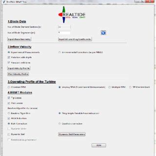 Graphical User Interface For The Python Code Download Scientific Diagram