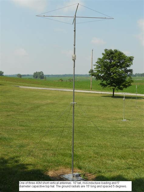 Short Vertical Antennas Phased Array