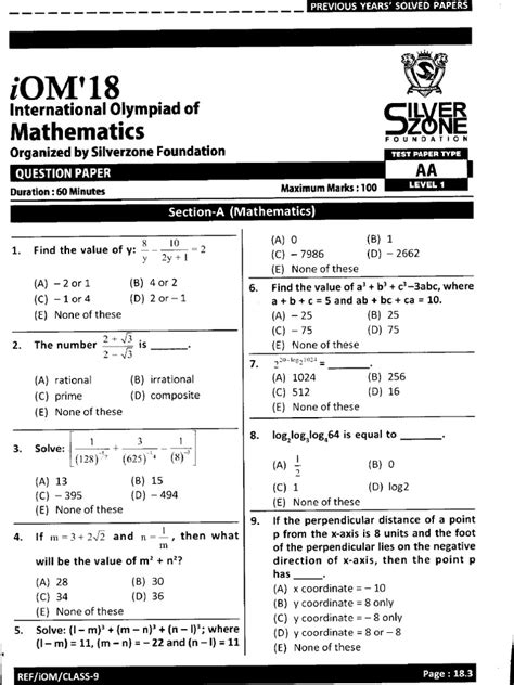 iom 2018 pdf geometric shapes euclidean plane geometry