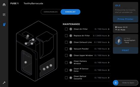Cleaning The Air Filters On A Fuse 1 Generation Printer