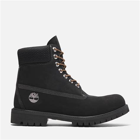 Timberland® Premium 6 Inch Lace Up Waterproof Boot For Men In Black