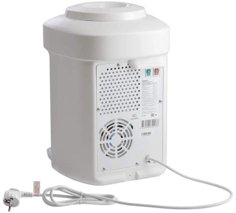 Кулер для воды HotFrost Кулер D65E настольный электронный белый, белый ...