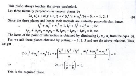 Proof Explanation Find The Locus Of The Point Of Intersection Of
