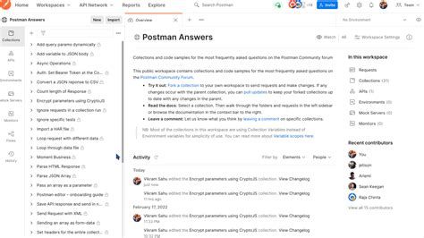 postman collection documentation location help hub postman community