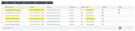 unknown snmp product in imc for aruba 8360 switch network management