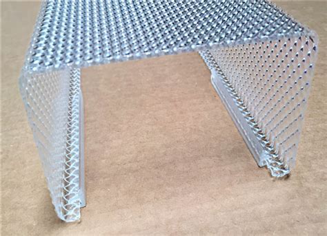 Clear Prism Acrylic 100 1 Wrap Diffuser 5 1 2 X 2 15 16 X 47 15 16 4 7 8 H H J Hook