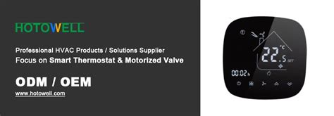 2 Pipe Modbus Thermostat Fan Coil Thermostat For Hvac System