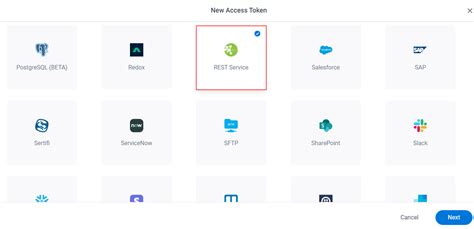 access token for rest service