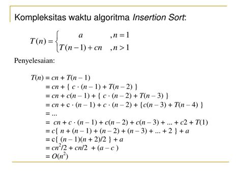 PPT Algoritma Divide And Conquer PowerPoint Presentation Free Download ID 1829737
