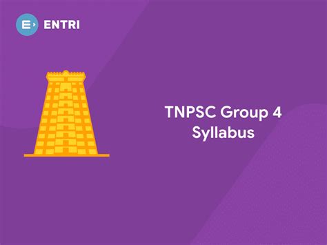 Tnpsc Group 4 Syllabus And Exam Pattern 2024 Tamil Entri Blog