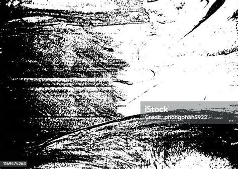 복사 공간이 있는 흑백 그런지 도시 텍스처 벡터입니다 빈 템플릿추상 그림 표면 먼지와 거친 더러운 벽 배경 고민 또는 먼지 및 손상 효과 개념 벡터 0명에 대한 스톡 벡터