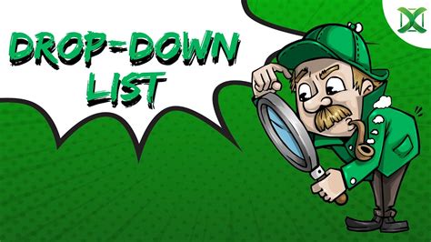 Drop Down List Excel Tips YouTube