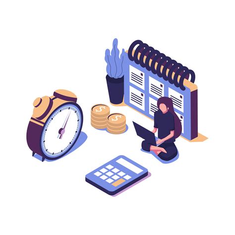 Discipline Flat Style Isometric Illustration Vector Design 24696153