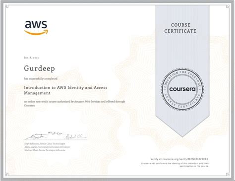 Er Gurdeep Singh On Linkedin Aws Coursera