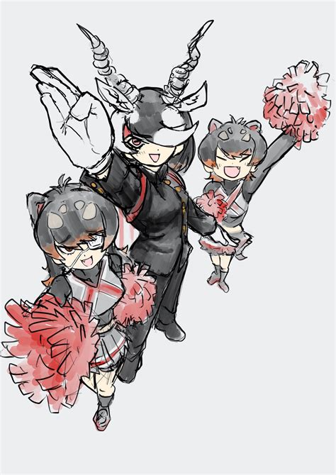 Australian Devil Tasmanian Devil And Blackbuck Kemono Friends Drawn By Hatch Hatch Box