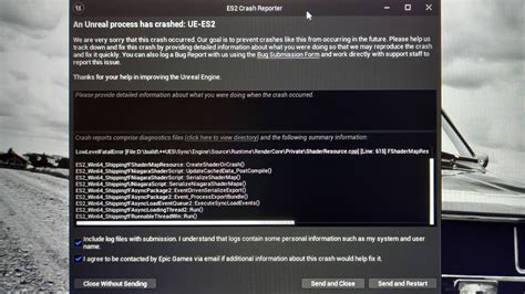 New Update Startup Error Reverspacegame