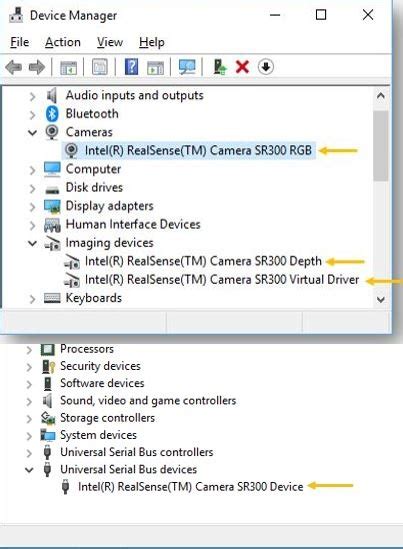 Windows Issues With Intel RealSense Cameras SR And F Intel RealSense Help Center