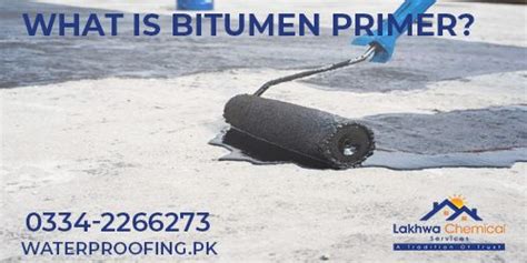 What Is Bitumen Primer Waterproofing And Heat Proofing Services In Pakistan
