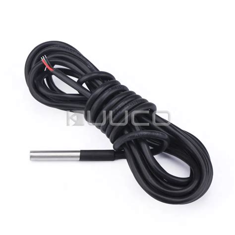 DS18B20 Stainless Steel Package 3 Meter Sensor Probe Sensor Probe Waterproof In Instrument Parts