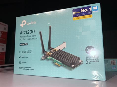 TP-Link Archer T4E AC1200 Wireless WiFi Dual Band PCI Express Network ...