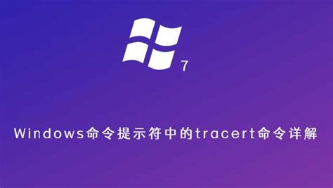 Windows命令提示符（cmd）中的tracert命令详解 云梦编程网