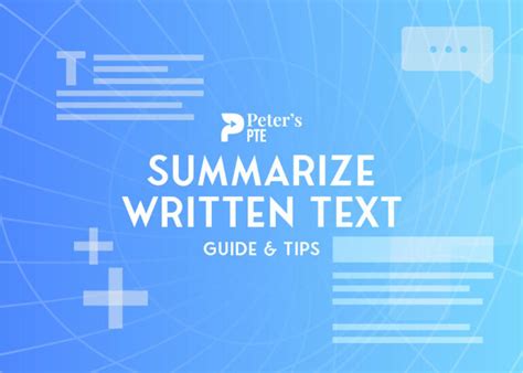 Mastering The Summarize Spoken Text Guide Tips Peter S PTE