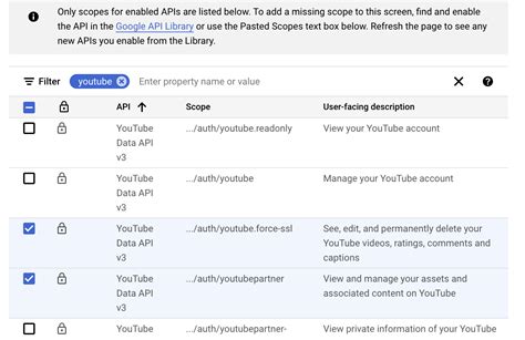 Python 3x How To Grant Scope To Also Upload Captions On Youtube