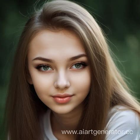 Beautiful 20yearold Russian Girl Portrait Ai Art Generator