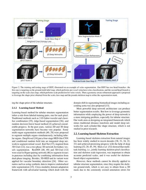 deep distance transform for tubular structure segmentation in ct scans