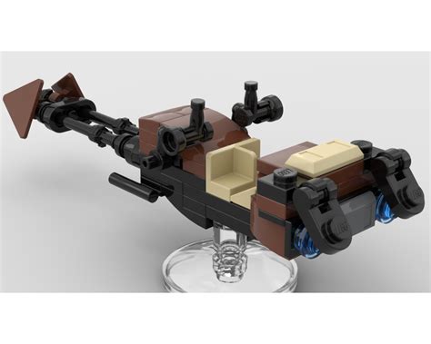 Lego Moc Speeder Bike By Uslessnothing Rebrickable Build With Lego