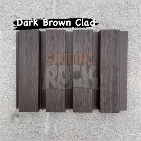 Composite Wpc Exterior Cladding Dark Brown Smiling Rock Melbourne