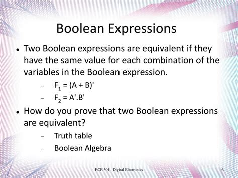 PPT Boolean Expressions PowerPoint Presentation Free Download ID