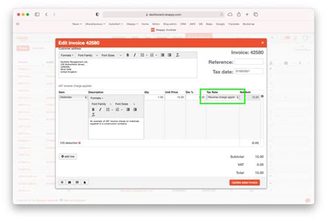 VAT Reverse Charge Webinar Okappy