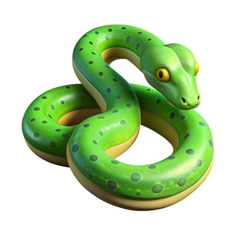 Vibrant Creative A Slithering Green Tree Python High Resolution