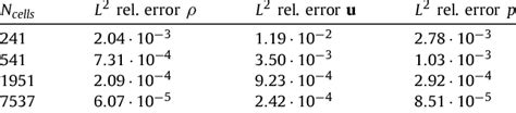 adaptive simulations of the inviscid isentropic vortex at different