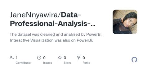 Github Janennyawira Data Professional Analysis Powerbi The Dataset Was Cleaned And Analyzed