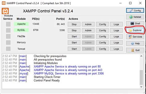 cara menjalankan project php di localhost dengan xampp dasar