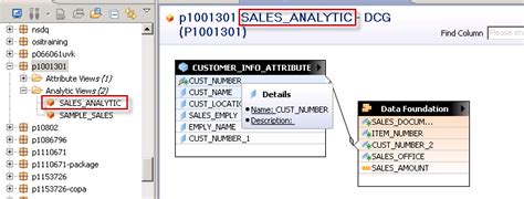 analytic view creation in sap hana sap community