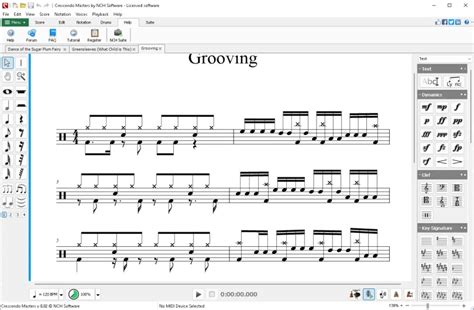 crescendo music notation editor master s edition free 1 year license
