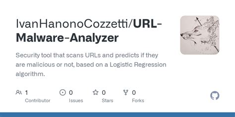 Github Ivanhanonocozzetti Url Malware Analyzer Security Tool That