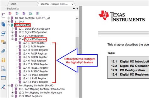 Digital Input Output Io Of Msp432p401r Microcontroller Robotics