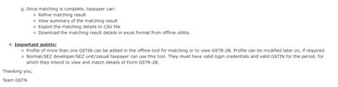 Using Matching Offline Tool To Compare Itc Auto Drafted In Form Gstr 2b